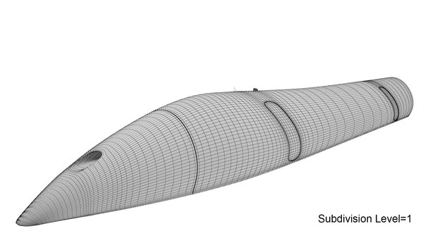 Hyperloop train tube 3D model - TurboSquid 1448011