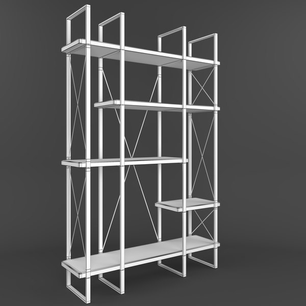 3D model shelves furniture - TurboSquid 1672056