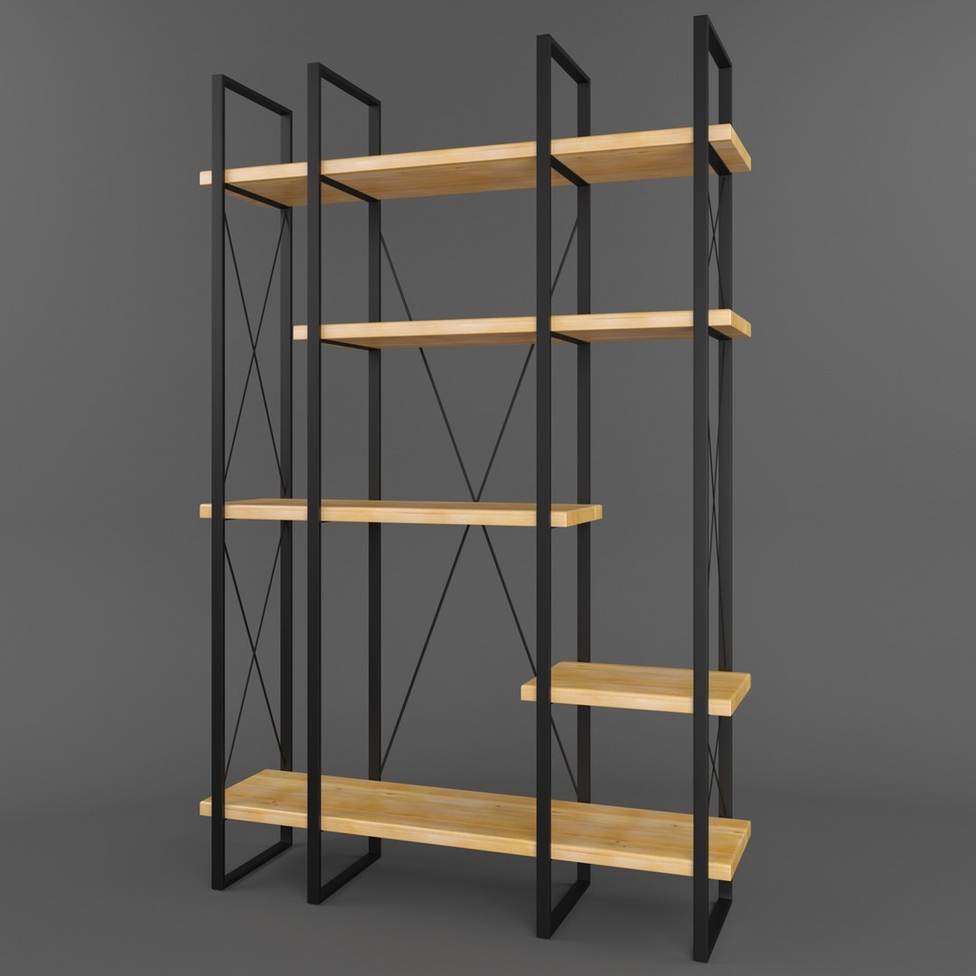 3D model shelves furniture - TurboSquid 1672056