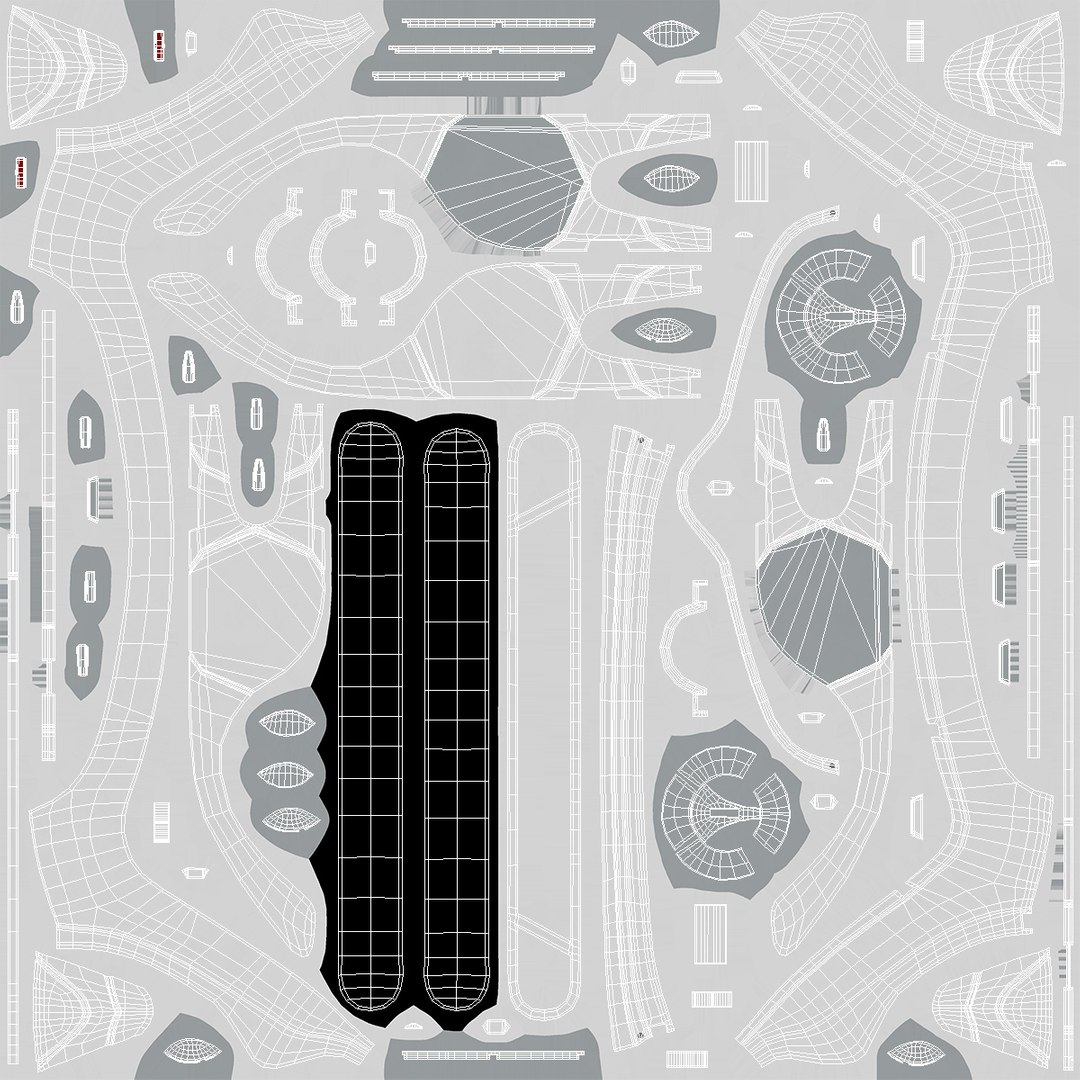 3D Futuristic Mono Lens Sunglasses White Model - TurboSquid 2239810