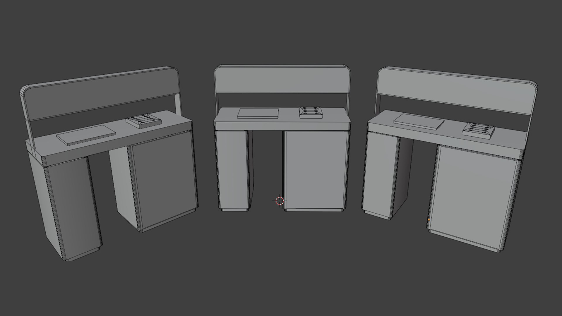 Table Display Exhibition 3D Model - TurboSquid 2372163