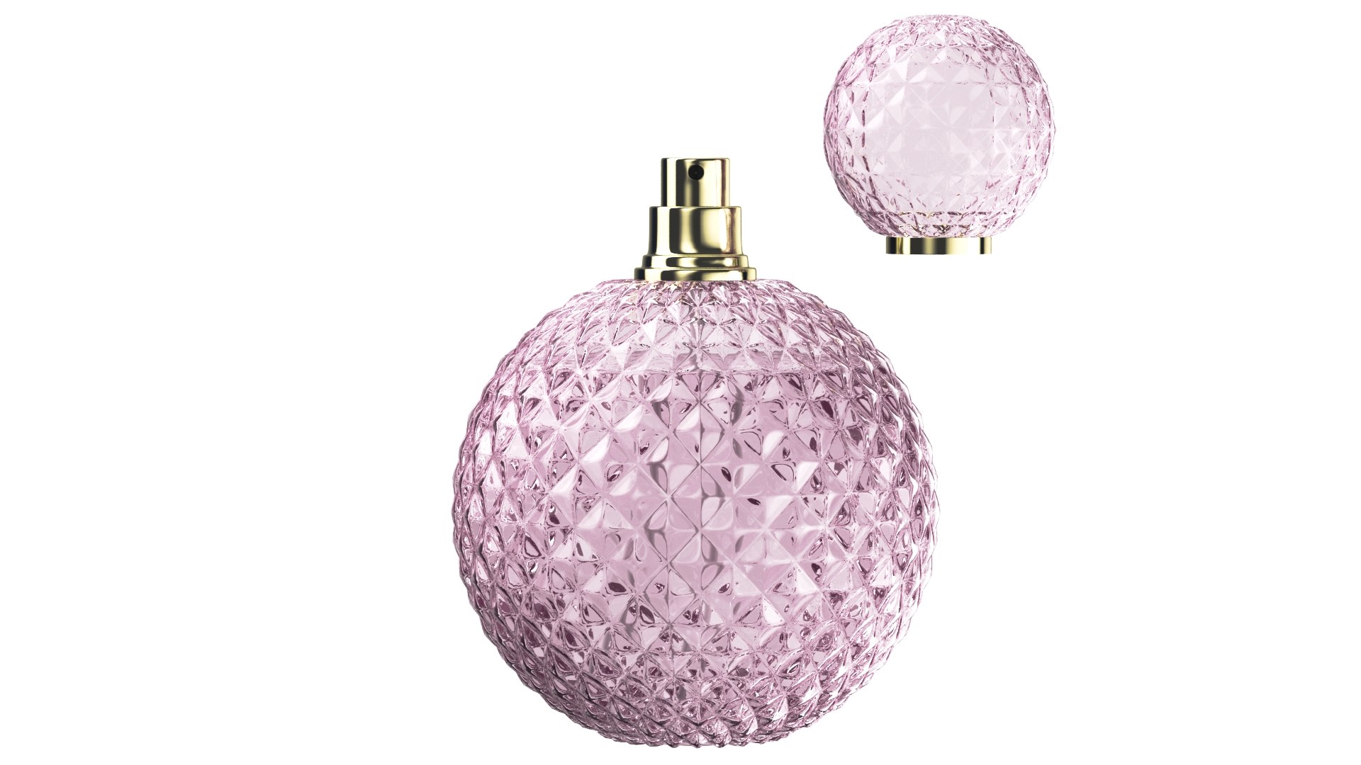 3D Detailed Women Perfume Bottle - TurboSquid 2140564