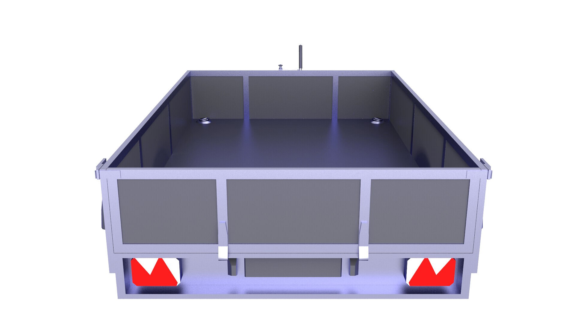 Open Cargo Trailer Low Poly 20 3D Model - TurboSquid 1871186