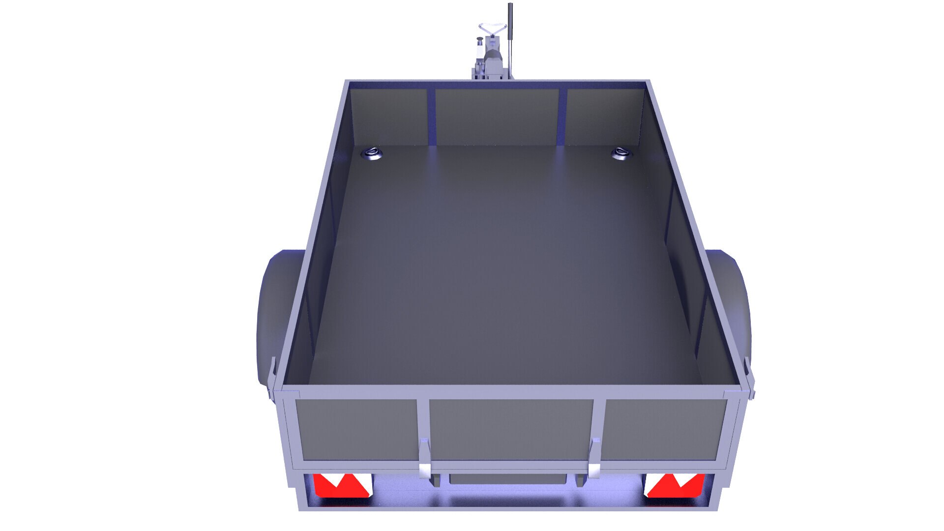 Open Cargo Trailer Low Poly 20 3D Model - TurboSquid 1871186