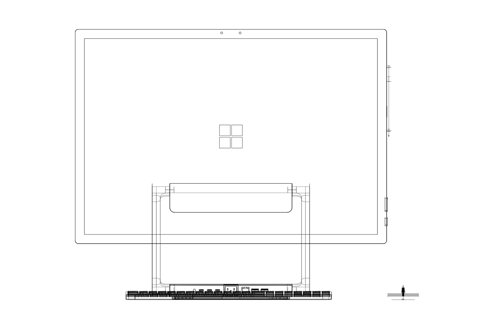 3D Surface Studio 2 - TurboSquid 2155352