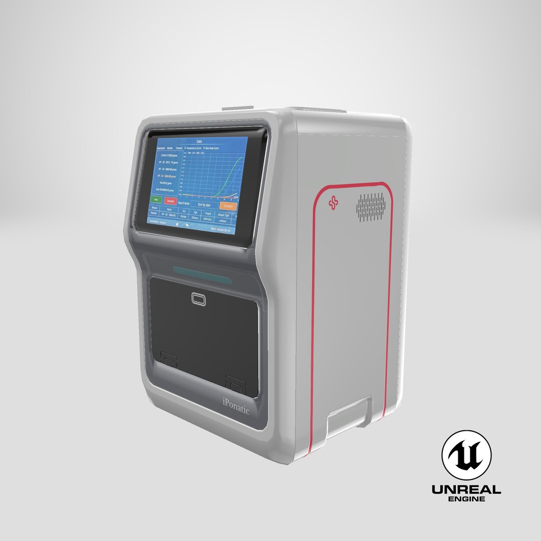 3D Iponatic Portable Pcr Molecular Model - TurboSquid 1651270