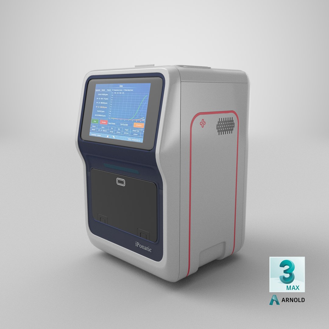 3D Iponatic Portable Pcr Molecular Model - TurboSquid 1651270