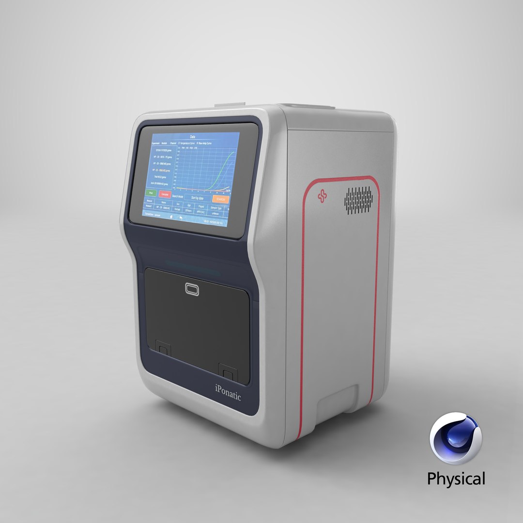 3D Iponatic Portable Pcr Molecular Model - TurboSquid 1651270