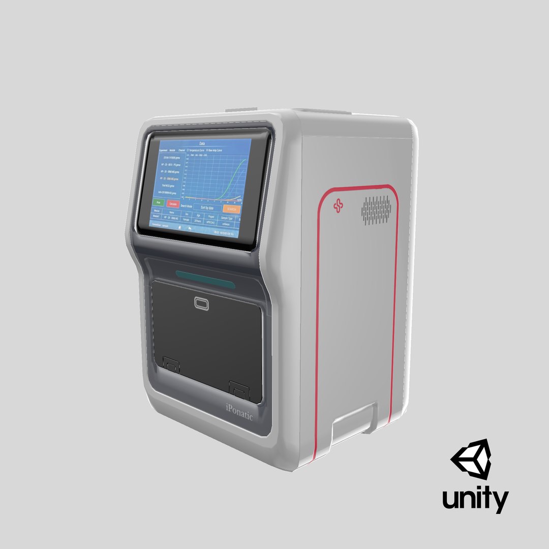 3D Iponatic Portable Pcr Molecular Model - TurboSquid 1651270