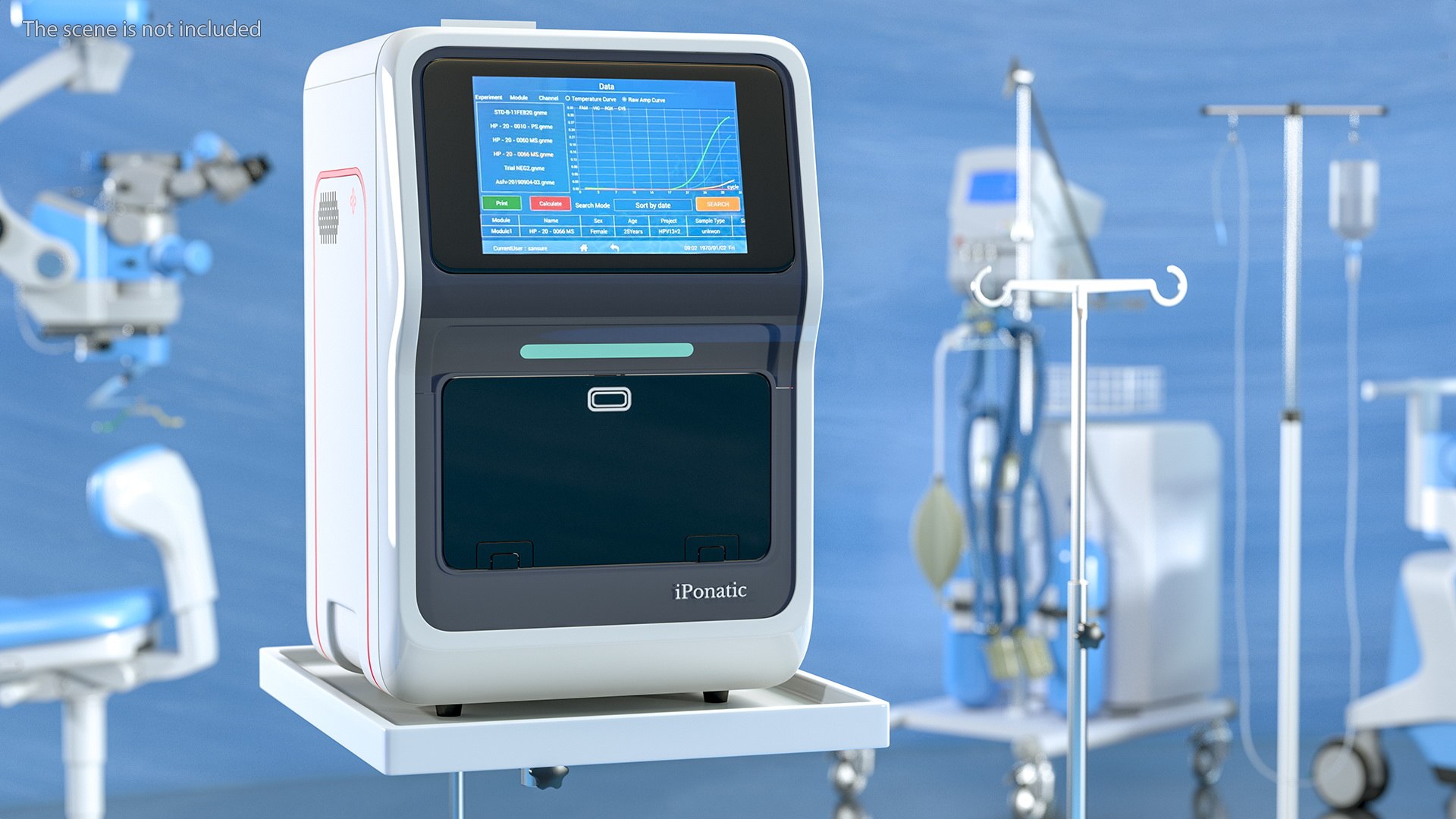 3D iponatic portable pcr molecular model - TurboSquid 1651270