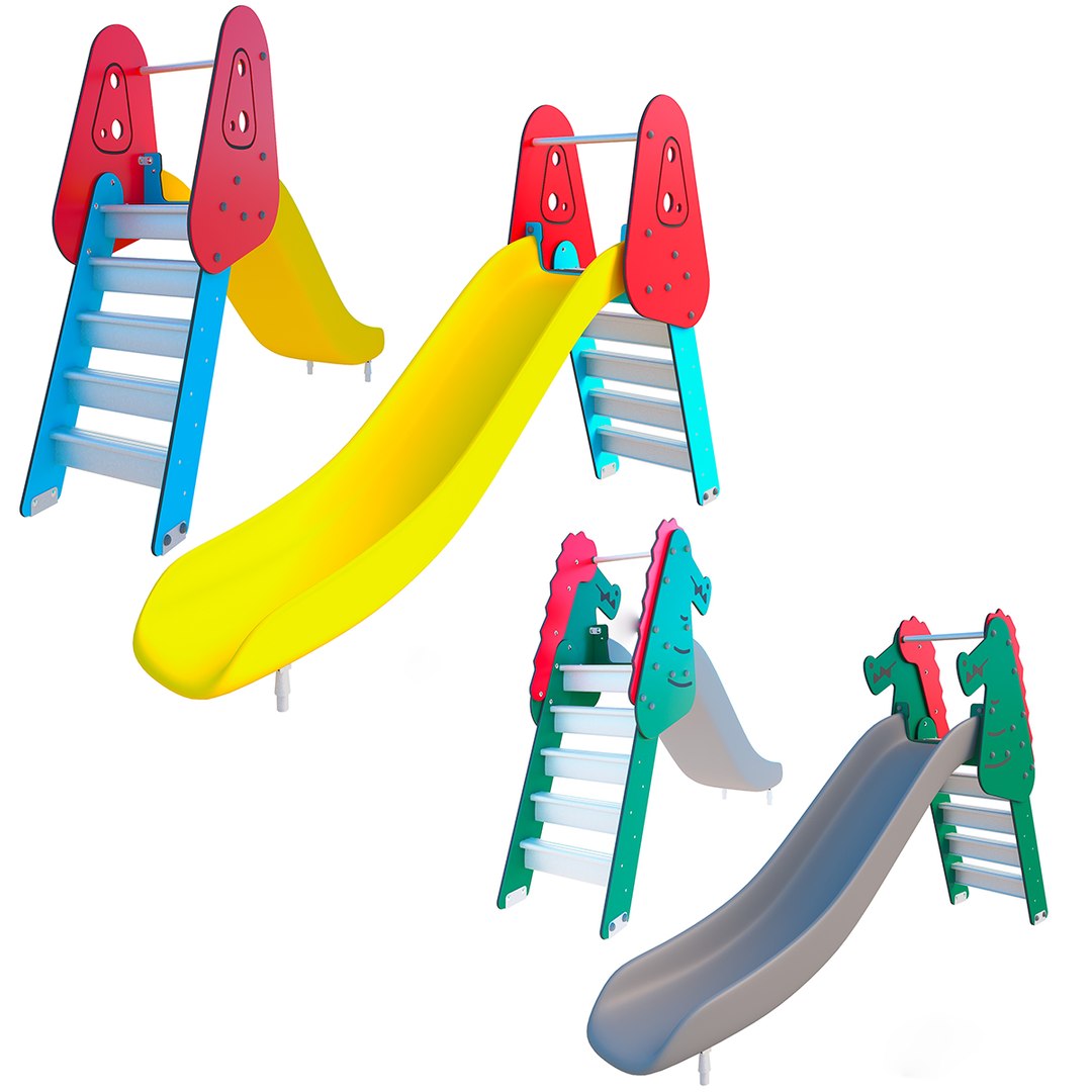 3D Children Slides - TurboSquid 1780796