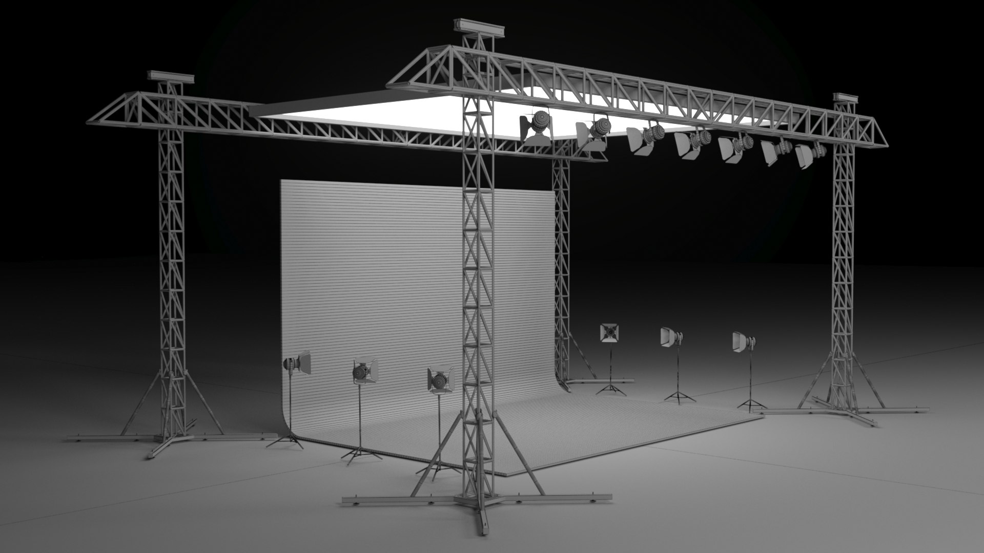 Studio Photography Lights 3D model - TurboSquid 2059713