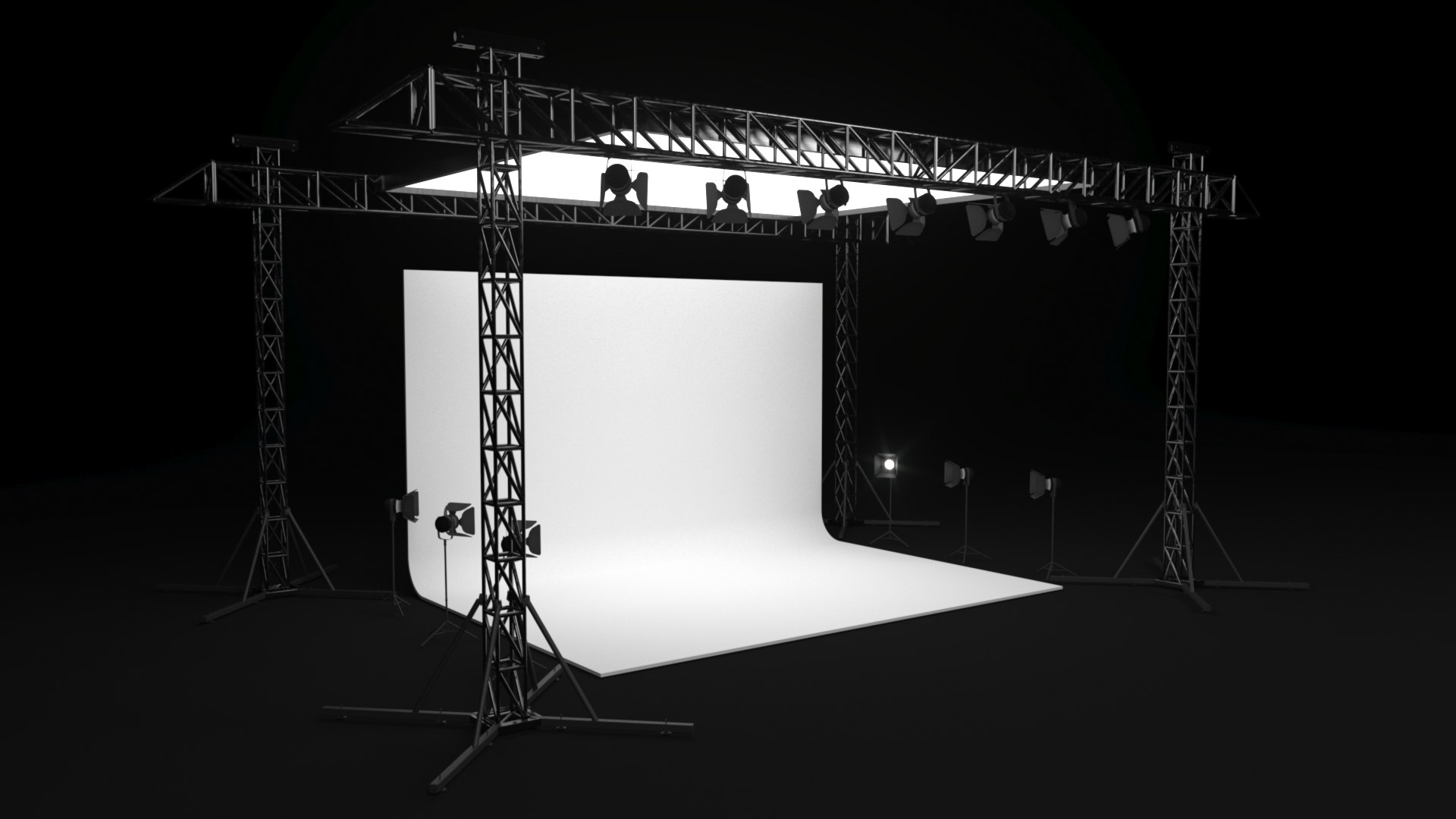 Studio Photography Lights 3D model - TurboSquid 2059713