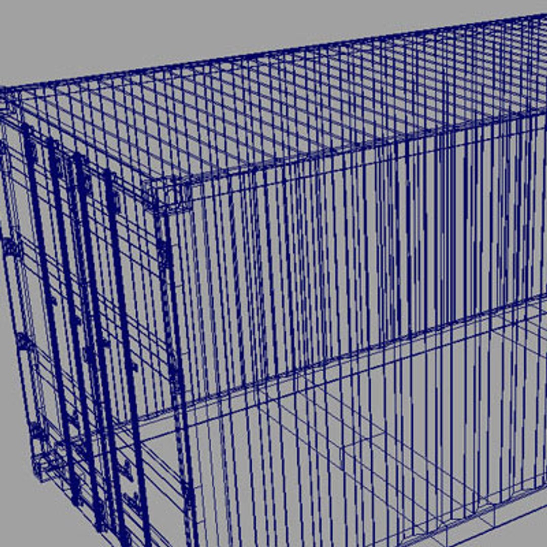 Iso Cargo Containers 3d Model