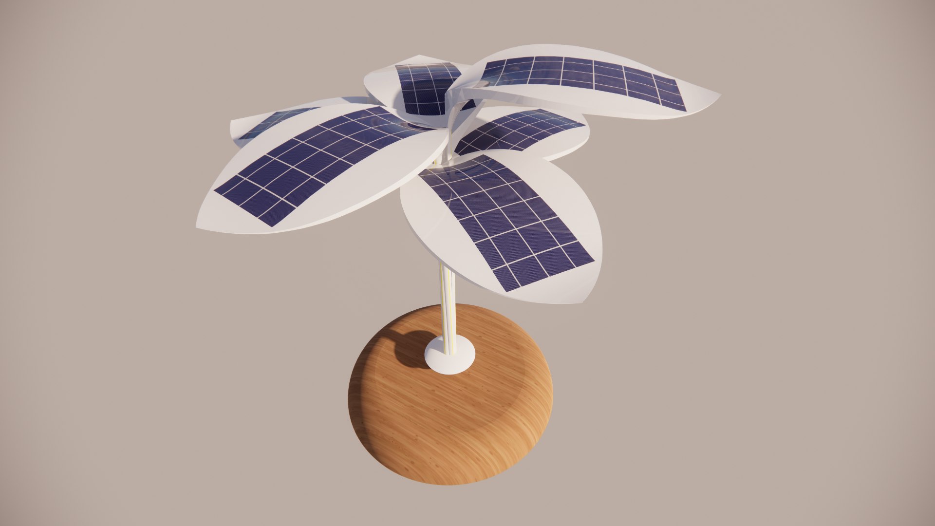 Solar Tree 3D Model - TurboSquid 2300332