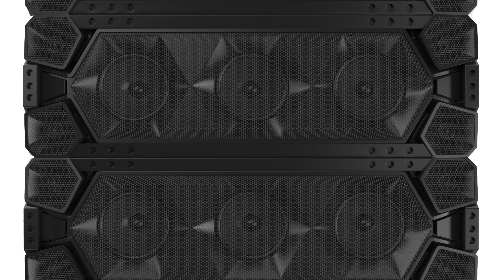 3D Detailed Linear Array Speaker - TurboSquid 1993375