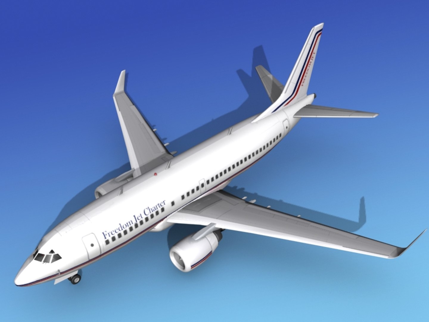 Boeing 737-700 737 737-700er 3d 3ds