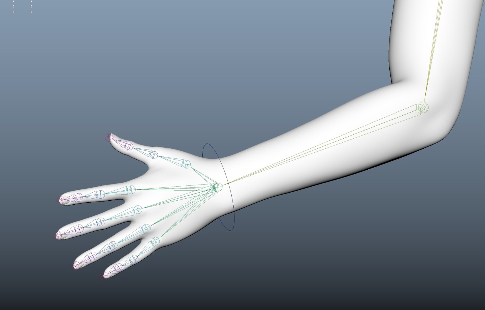3D Hand Rigged - TurboSquid 1463376