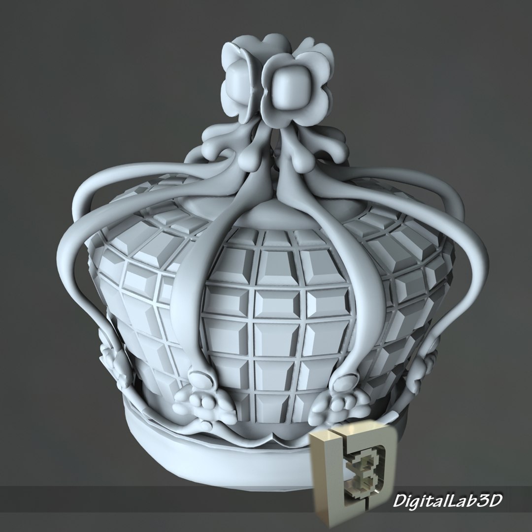 Ruby Crown 3d Model