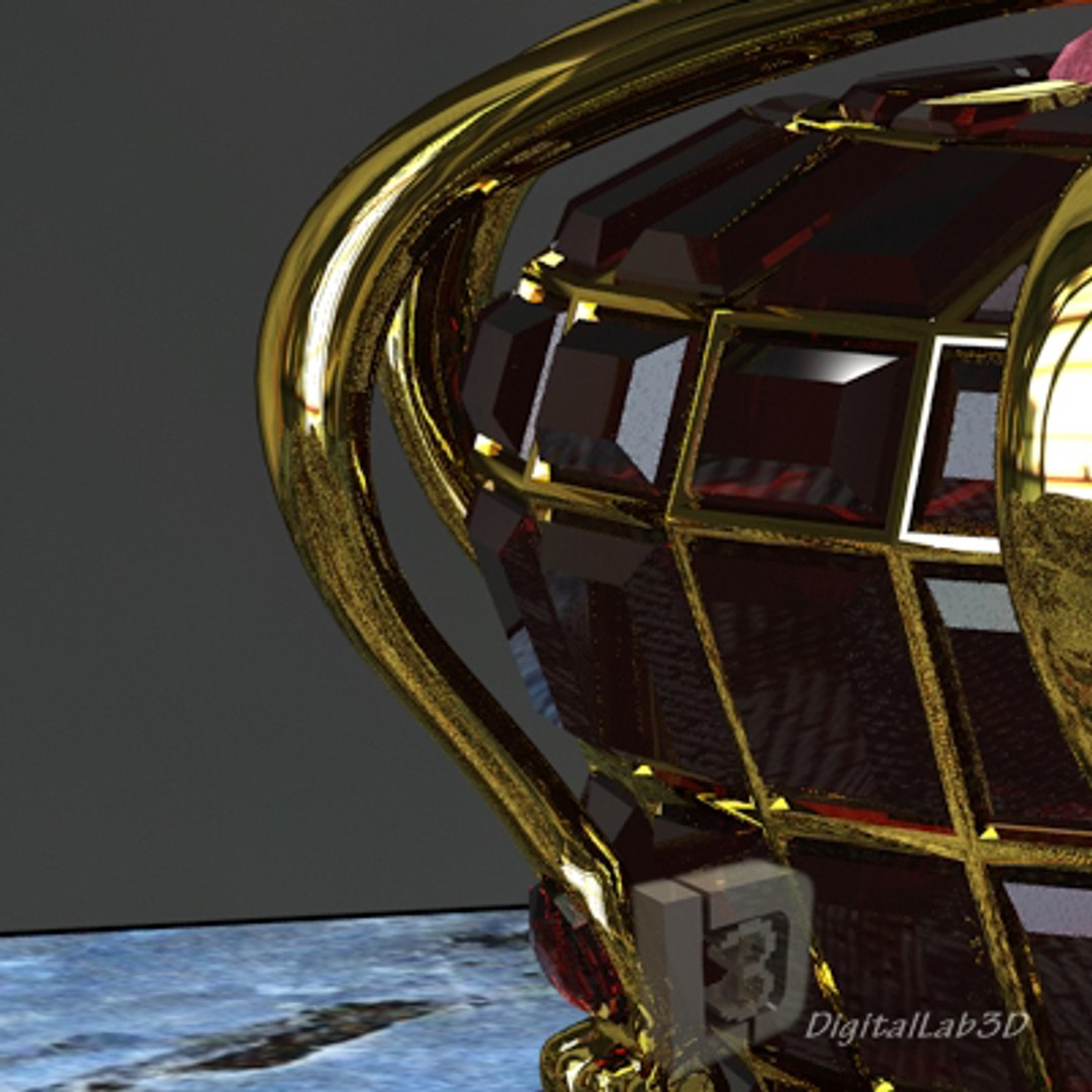 Ruby Crown 3d Model