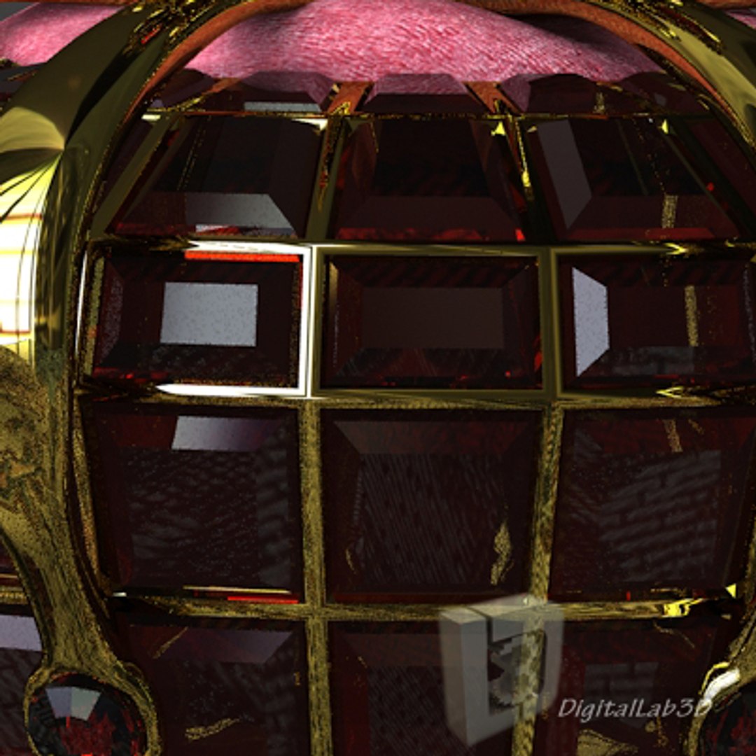 Ruby Crown 3d Model