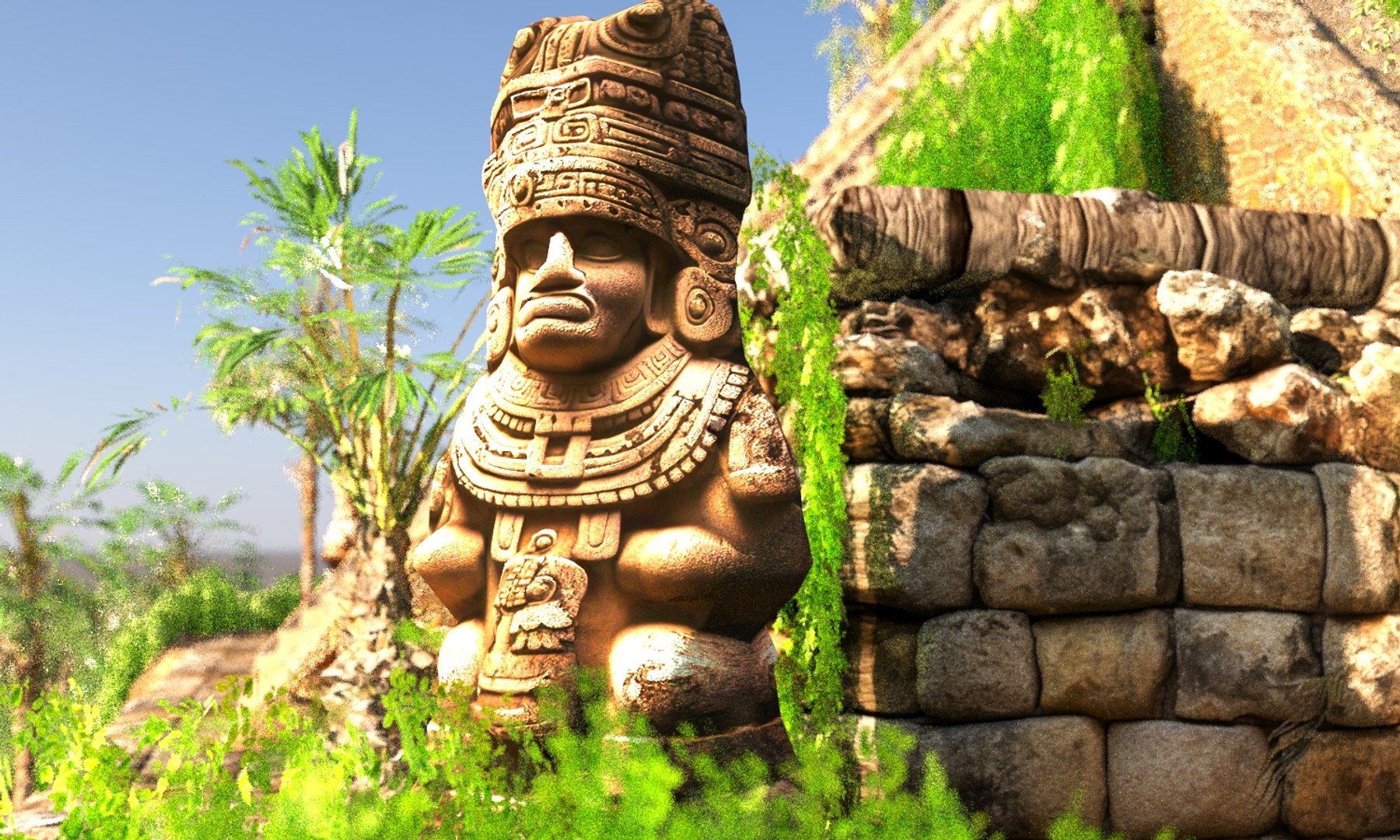 Aztec Pyramids Pack 2 3D - TurboSquid 2087898