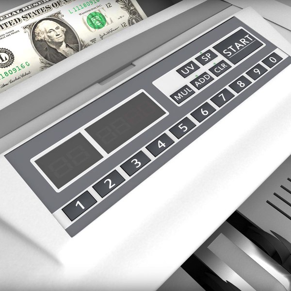 money counter 3d model