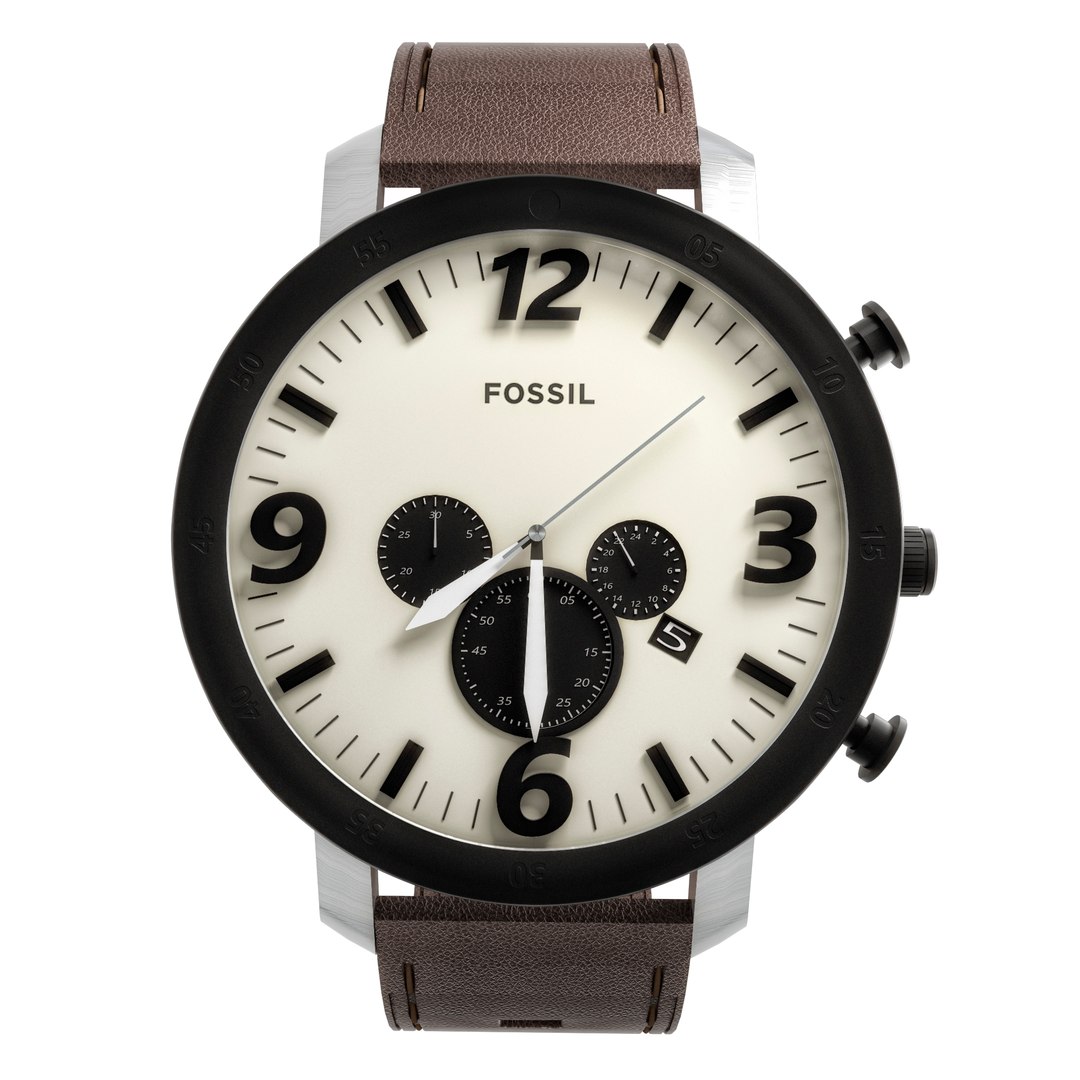Fossil Watch 3d Model