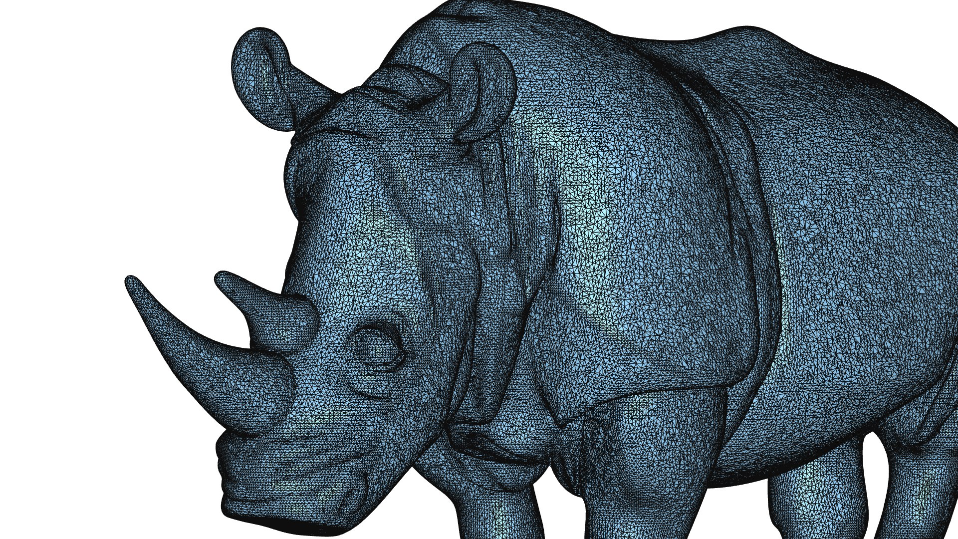 Rhinoceros Rhino 3D Printable Model STL OBJ 3D Model - TurboSquid 2361990