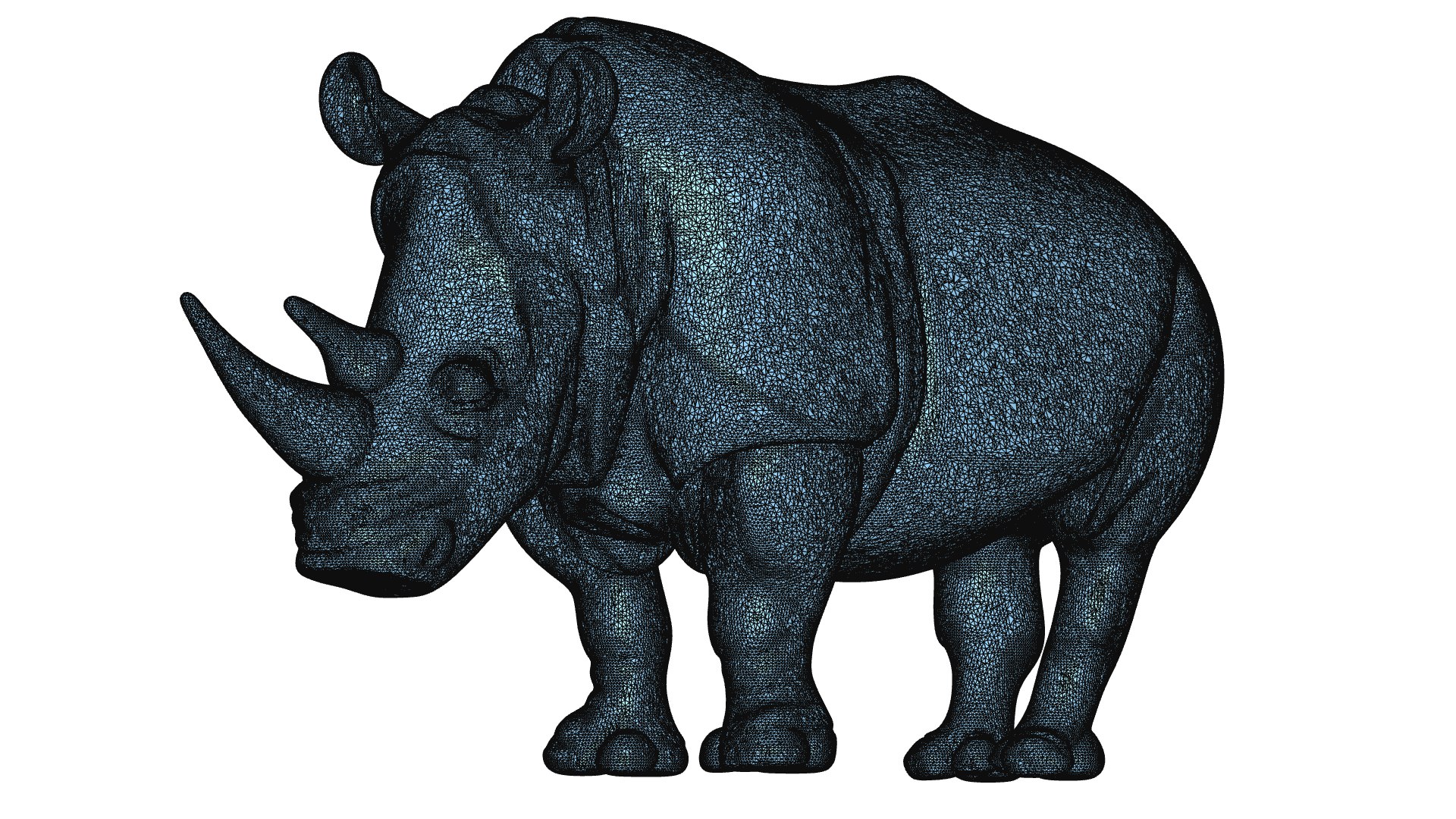 Rhinoceros Rhino 3D Printable Model STL OBJ 3D Model - TurboSquid 2361990