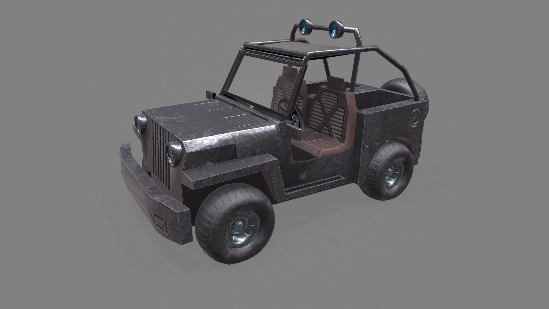 3D Jeep Lowpoly 3d Model Model - TurboSquid 1850729