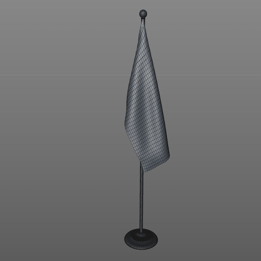 Spanish Flag Pole 3D Model - TurboSquid 1301851