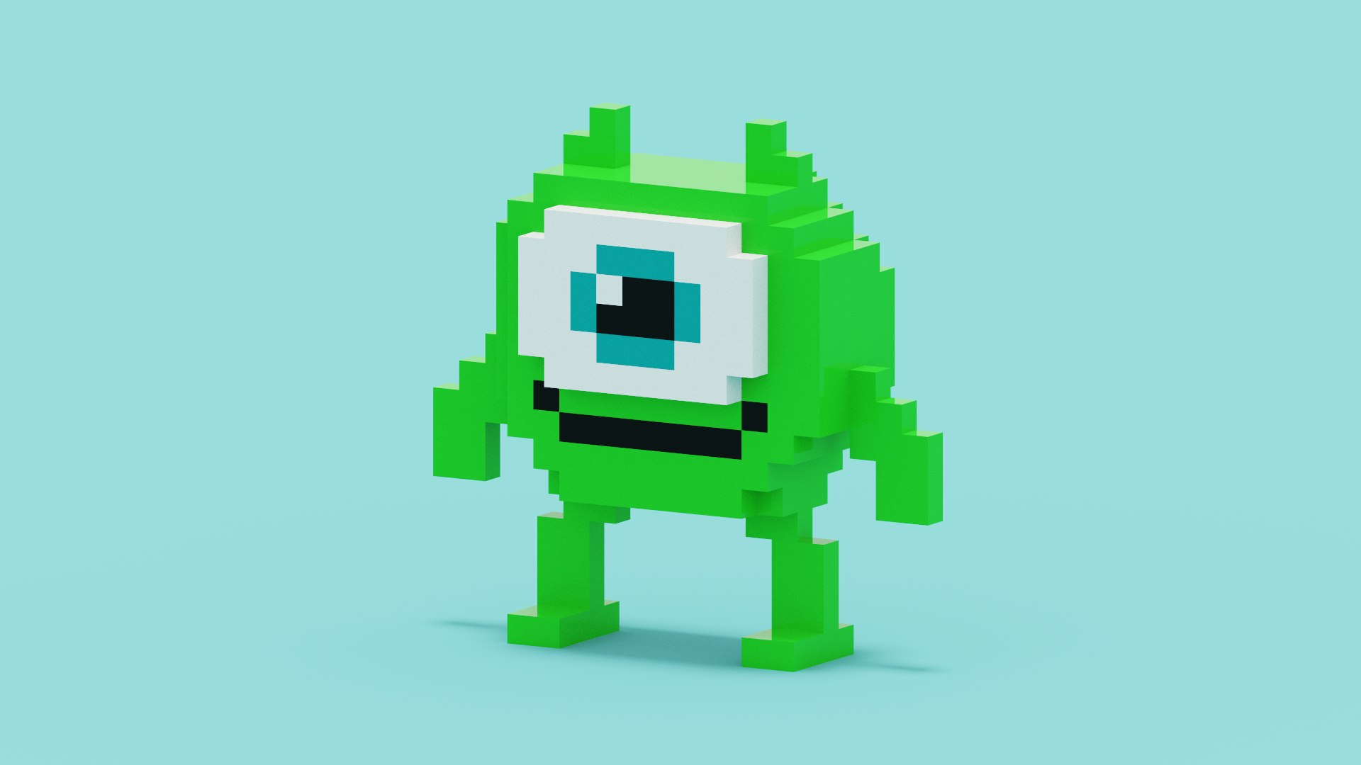 Mike Wazowski 3D 모델 - TurboSquid 2048729