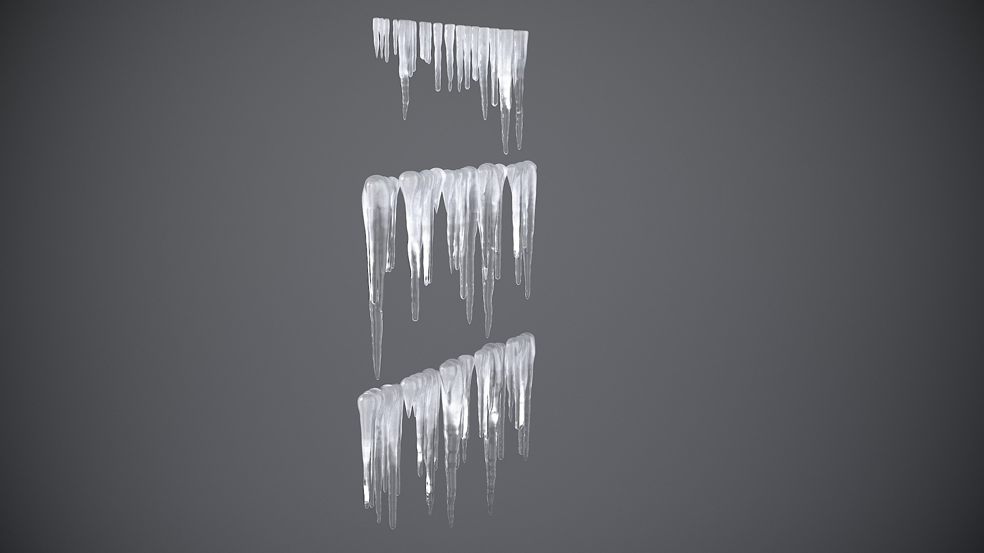 Free Realistic Icicles 3D Model - TurboSquid 2004410