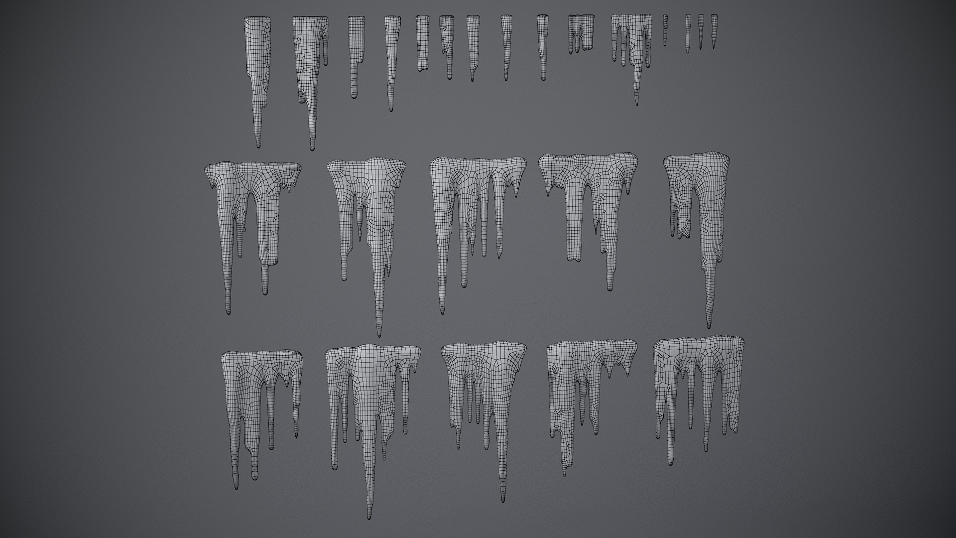 Free Realistic Icicles 3D model - TurboSquid 2004410