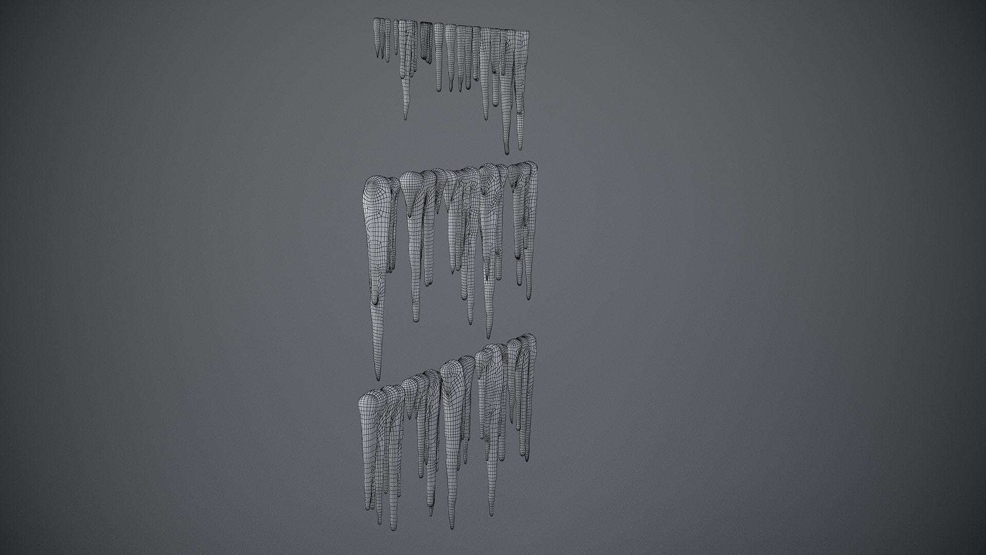 Free Realistic Icicles 3D Model - TurboSquid 2004410