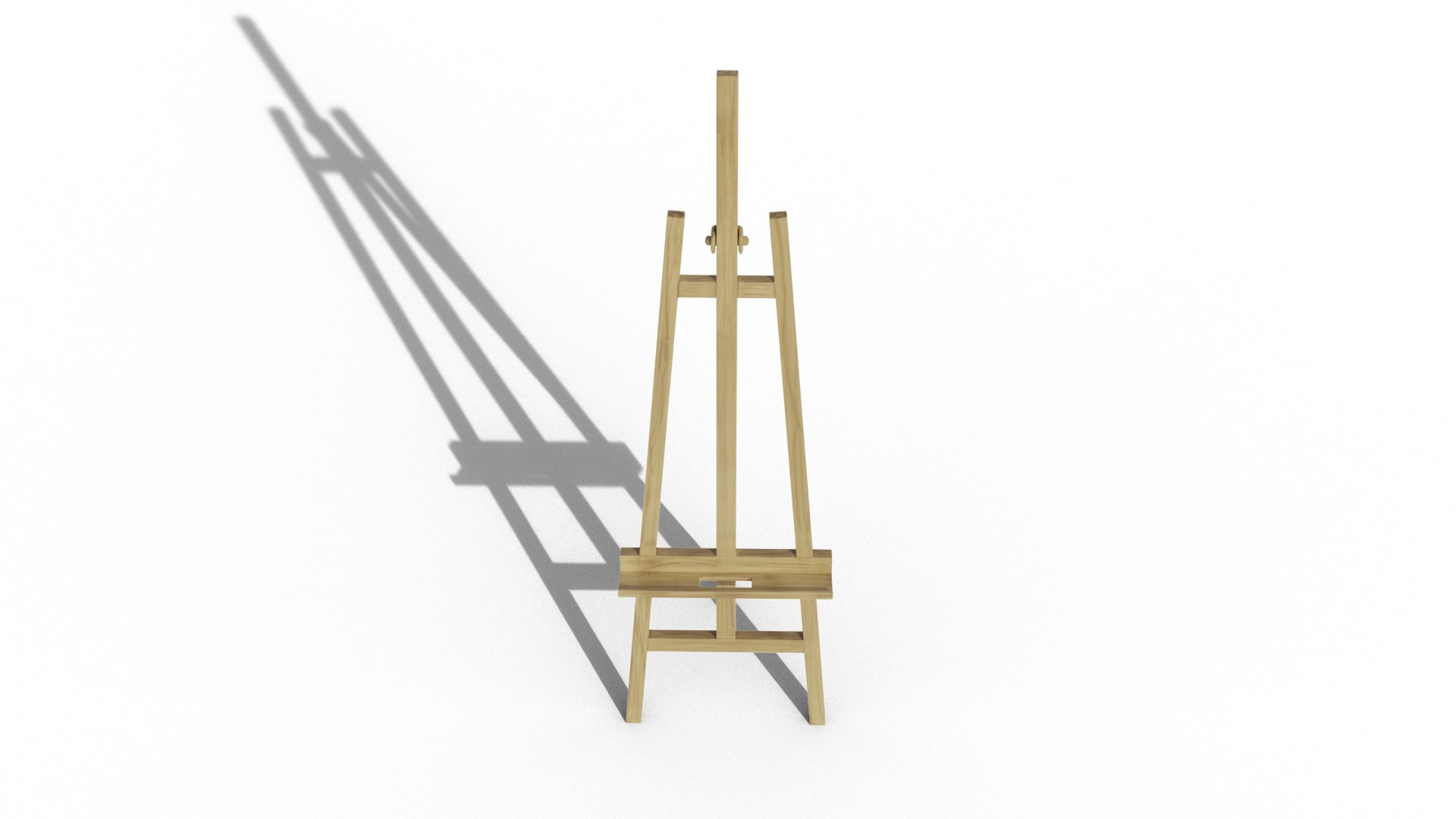 3D Easel Stand - TurboSquid 1678364