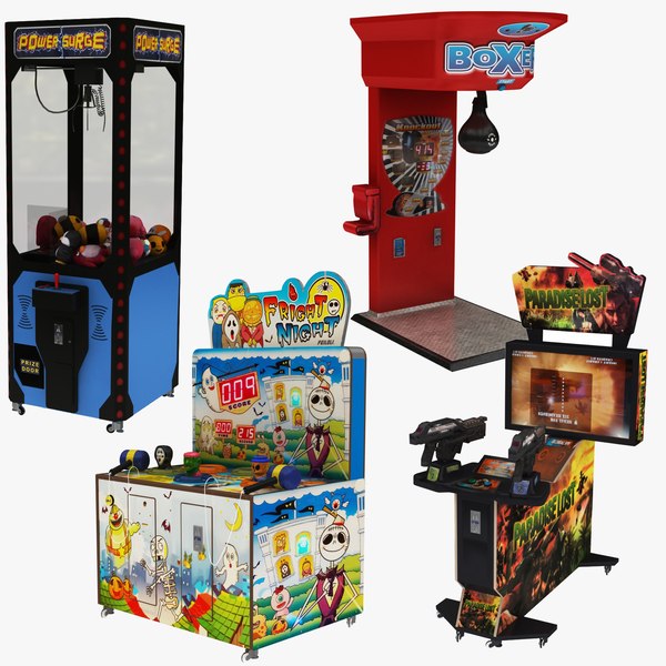 3D Polybius arcade game model - TurboSquid 2124107