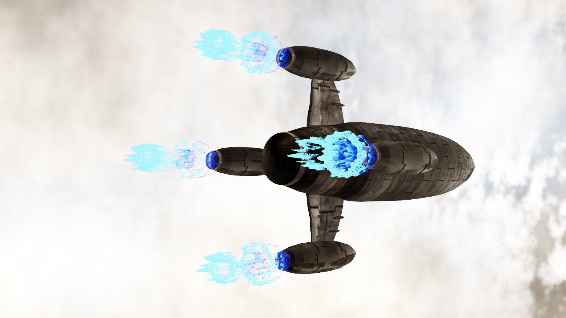 Rocketship Model - TurboSquid 1997070