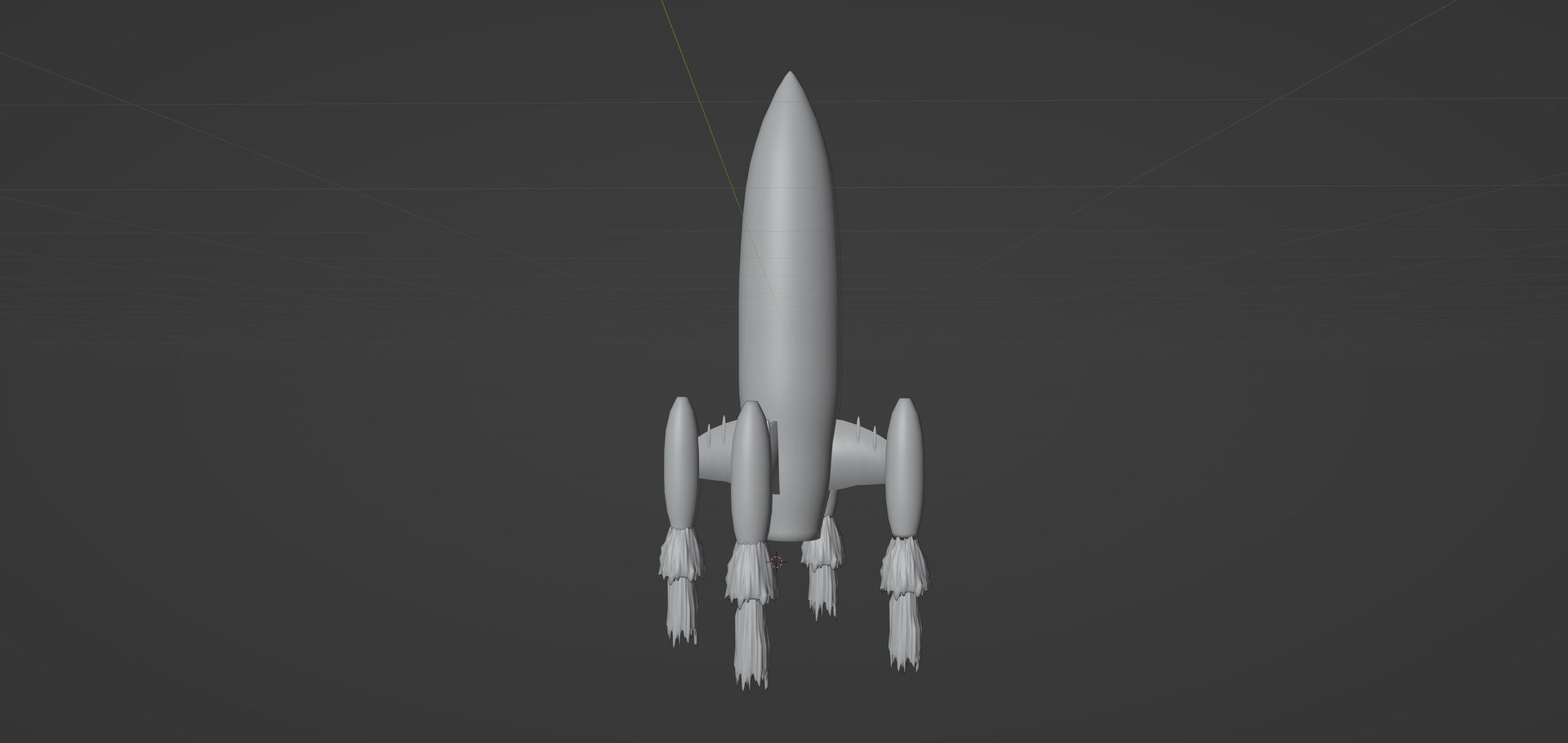 Rocketship Model - TurboSquid 1997070