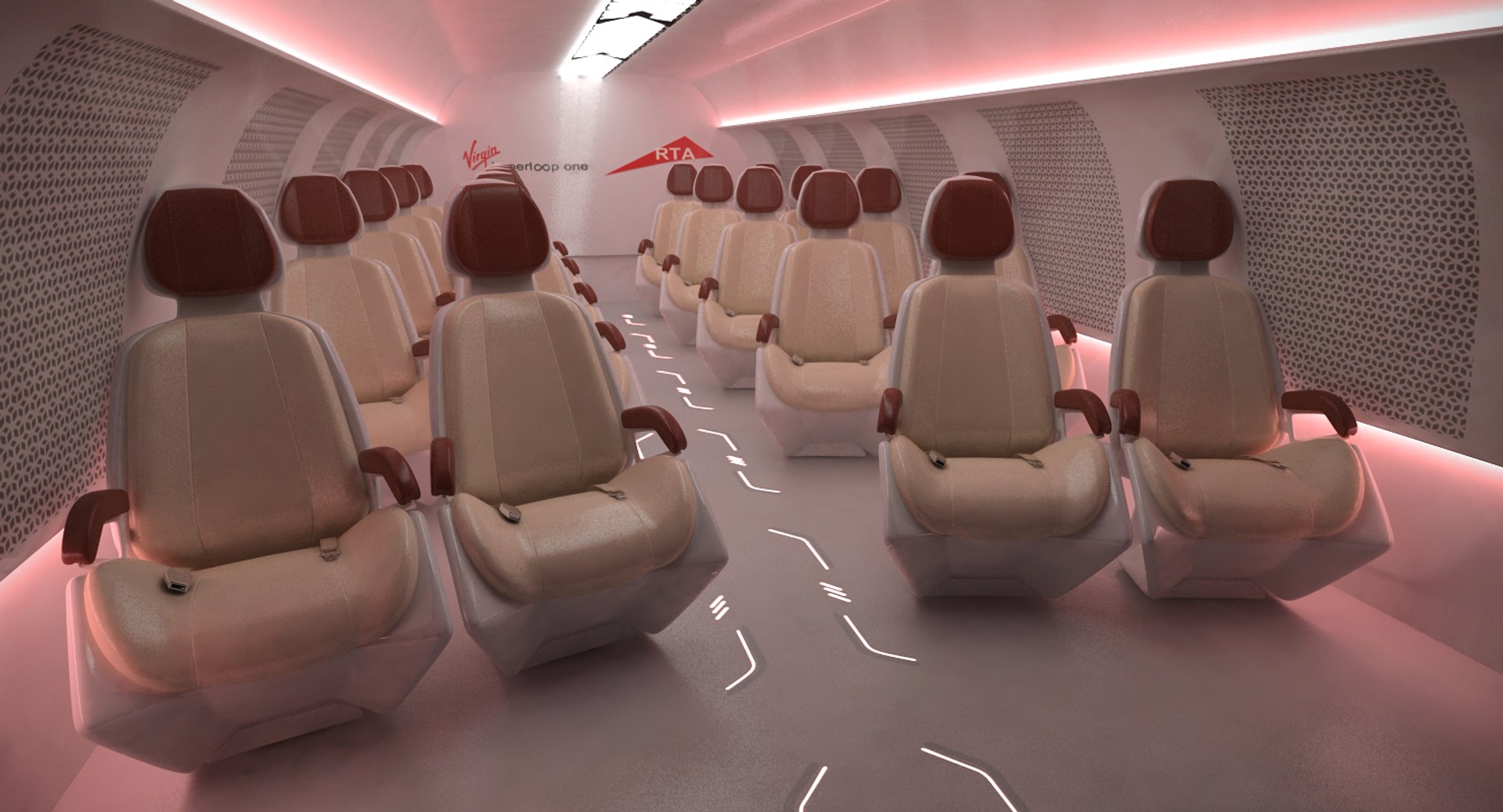 Hyperloop seat 3D model - TurboSquid 1290351
