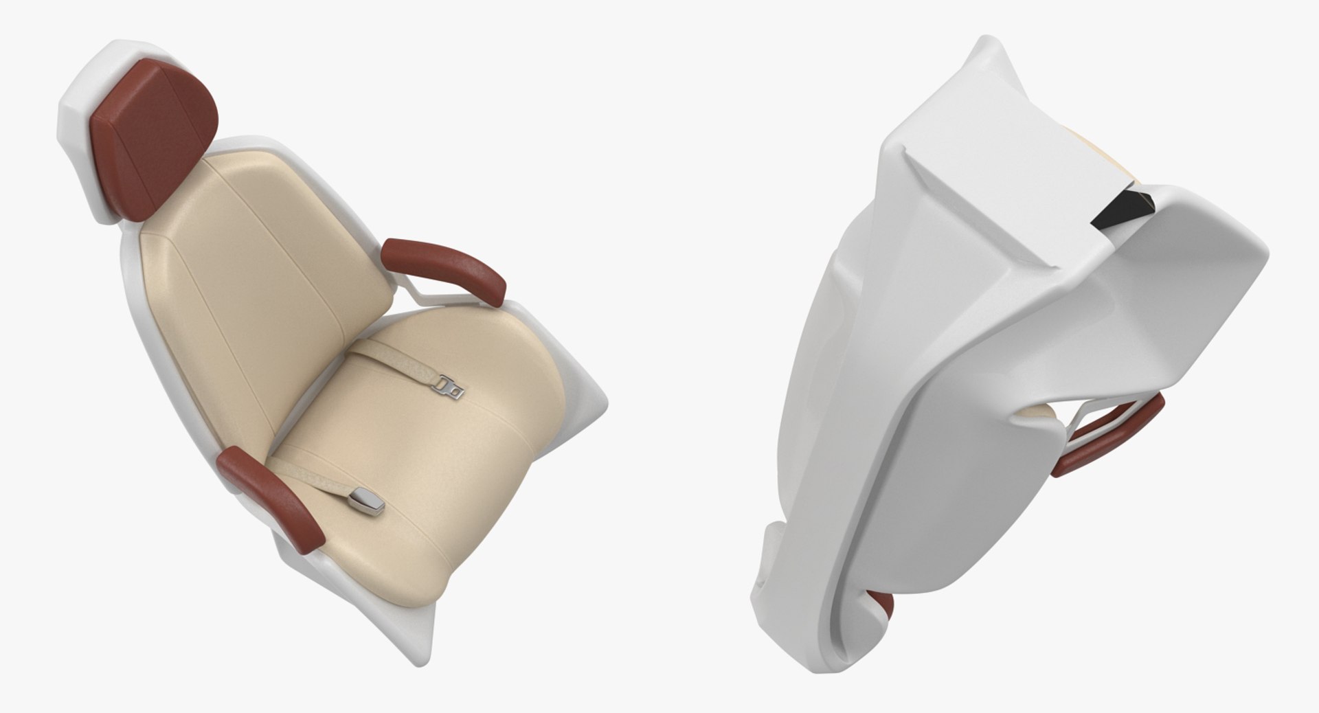 Hyperloop seat 3D model - TurboSquid 1290351