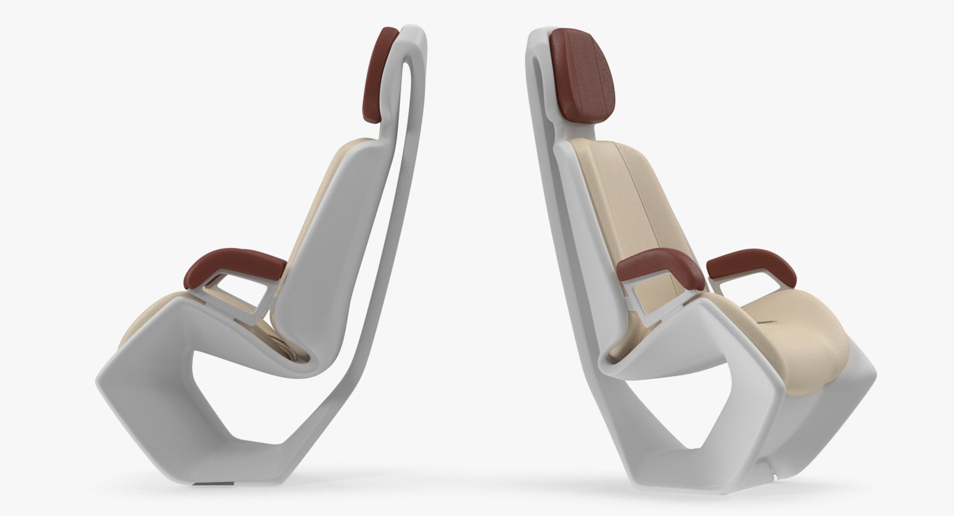 Hyperloop seat 3D model - TurboSquid 1290351