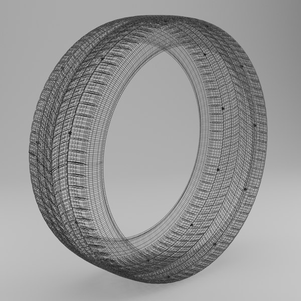 3D Sedan Car Tire - TurboSquid 1784641