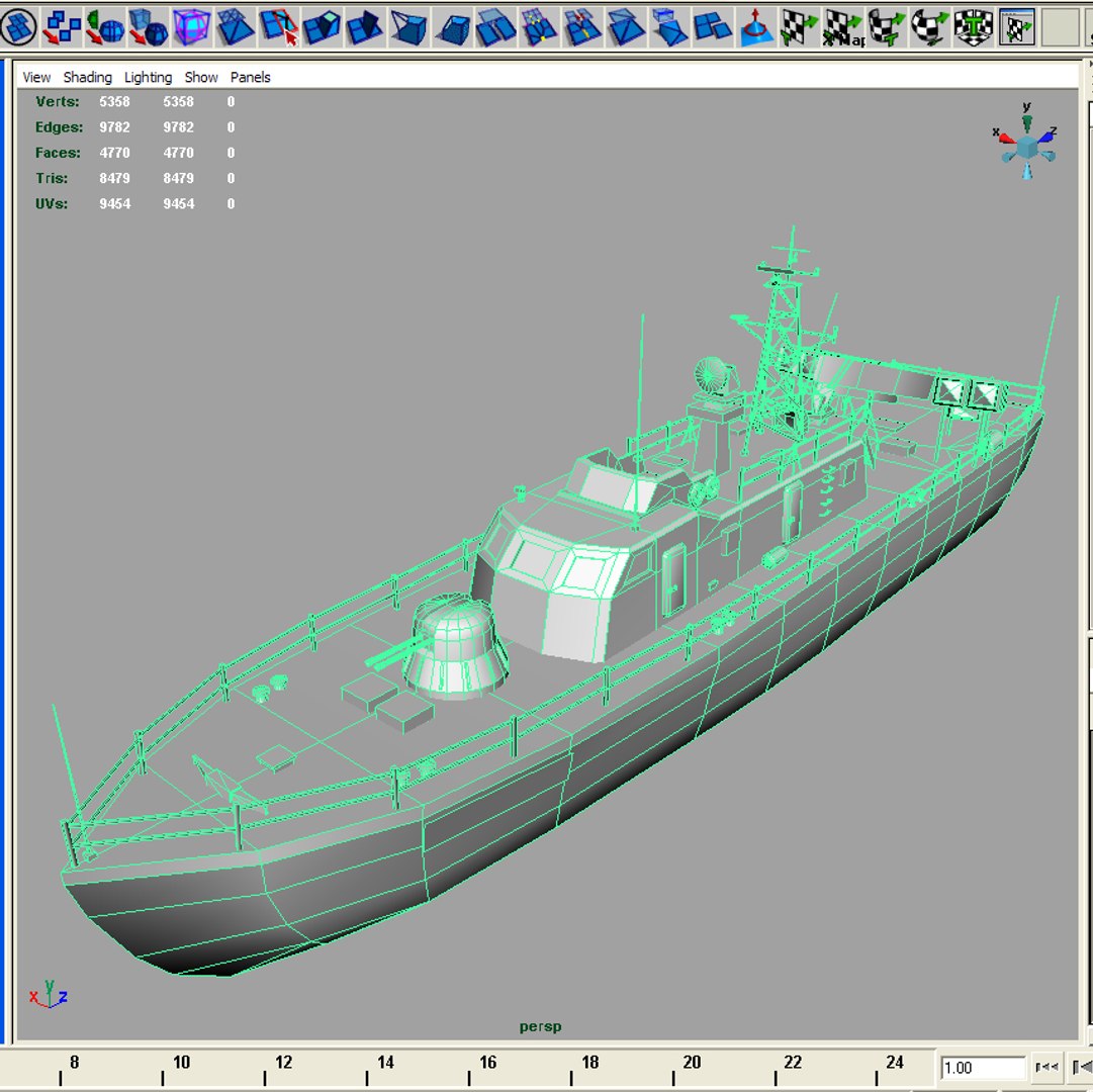 Iranian Thondor Fac 3d Model