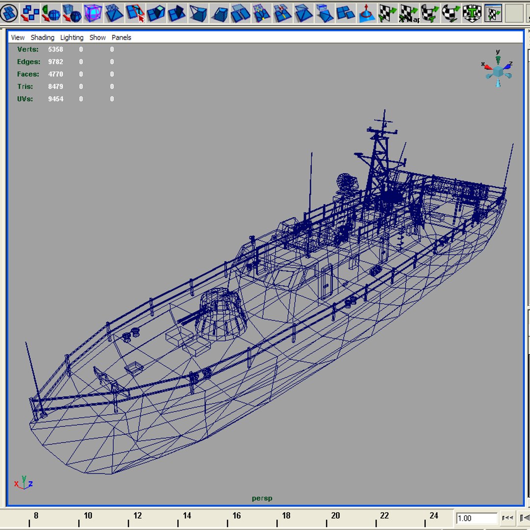 Iranian Thondor Fac 3d Model