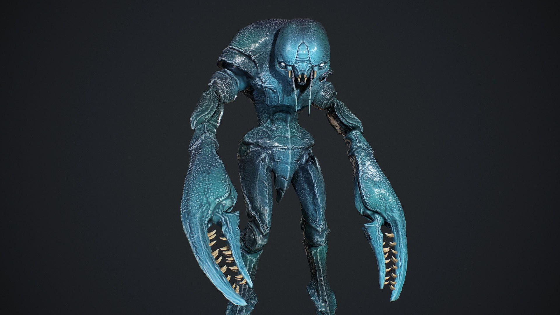 3D Crab Creature - TurboSquid 1955045