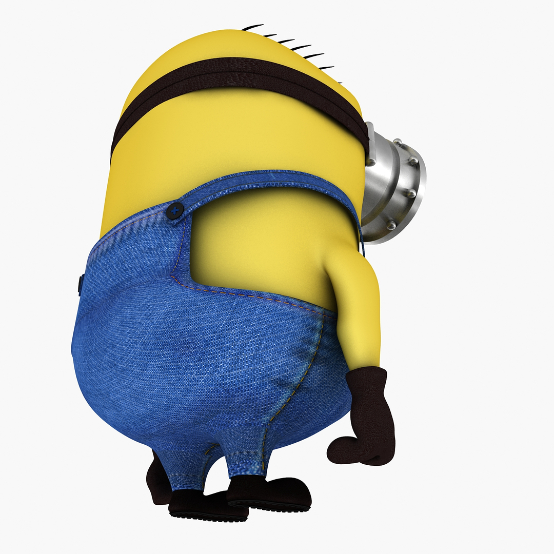 3d model minion dave