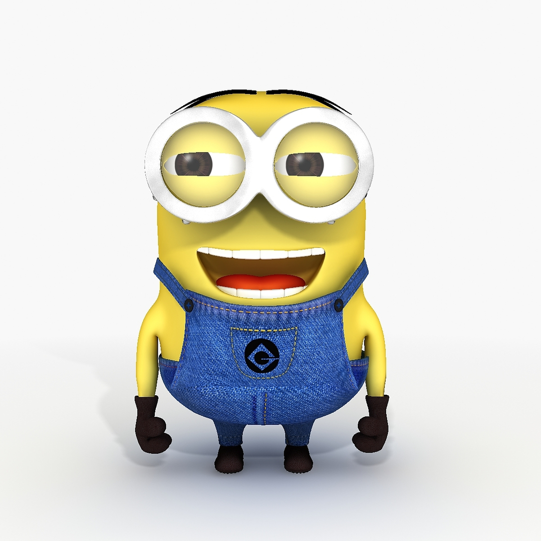 3d Model Minion Dave