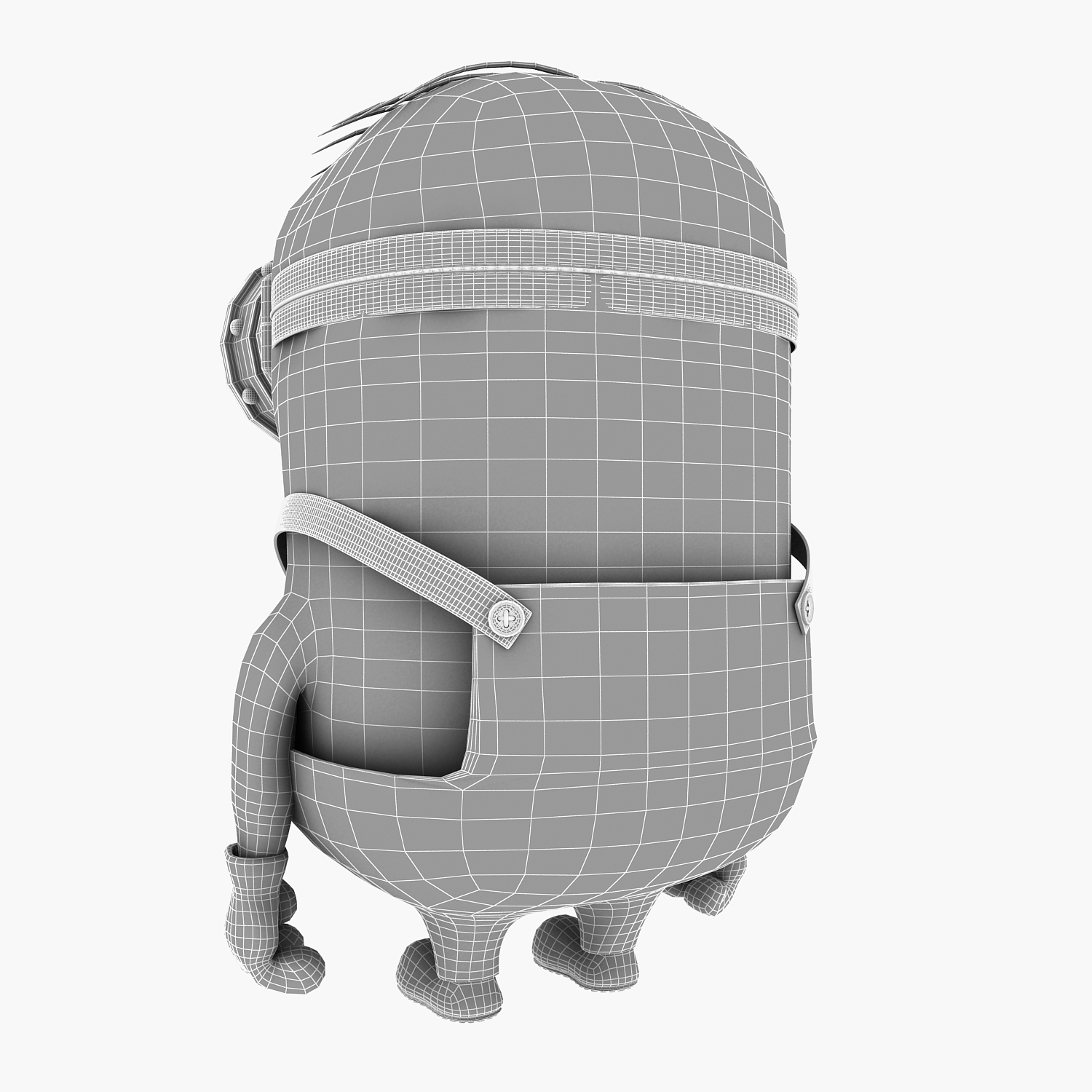 3d model minion dave